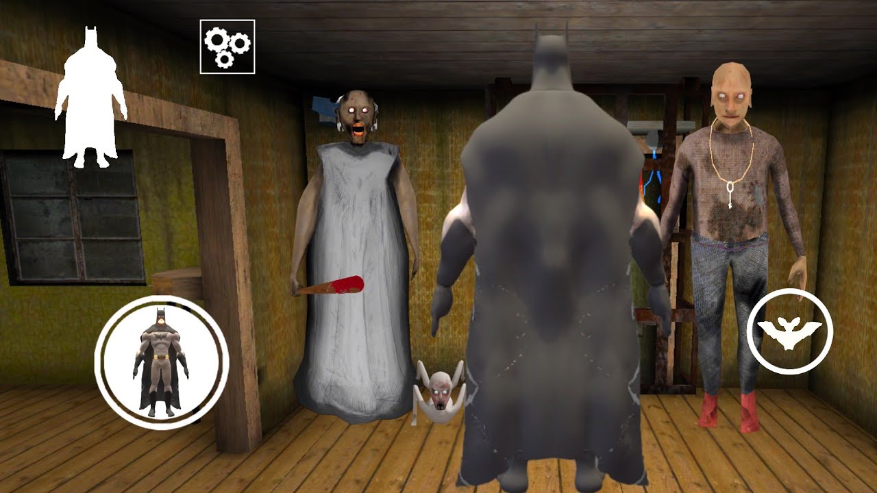 Playing as Bat 🦇 Man in Granny Two House | Batman Returns | Granny ...