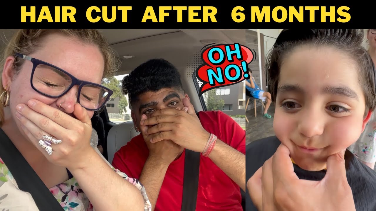 FINALLY! HAIR CUT AFTER 6 MONTHS | SHOCKING REACTION 😲 - YouTube