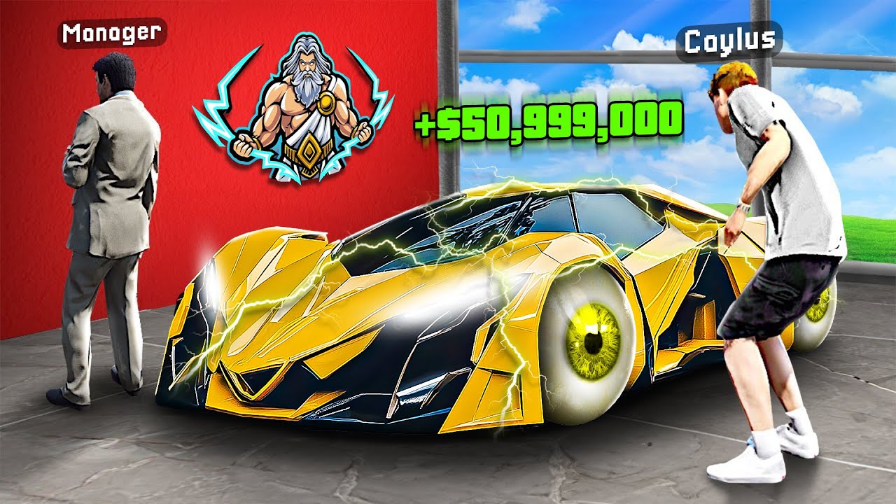 Stealing Every GOD CAR From Dealership in GTA 5! - YouTube