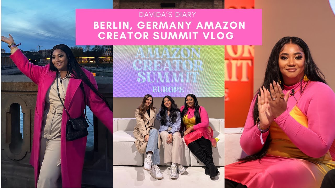 Amazon Creator Summit in Berlin, Germany Vlog | # ...