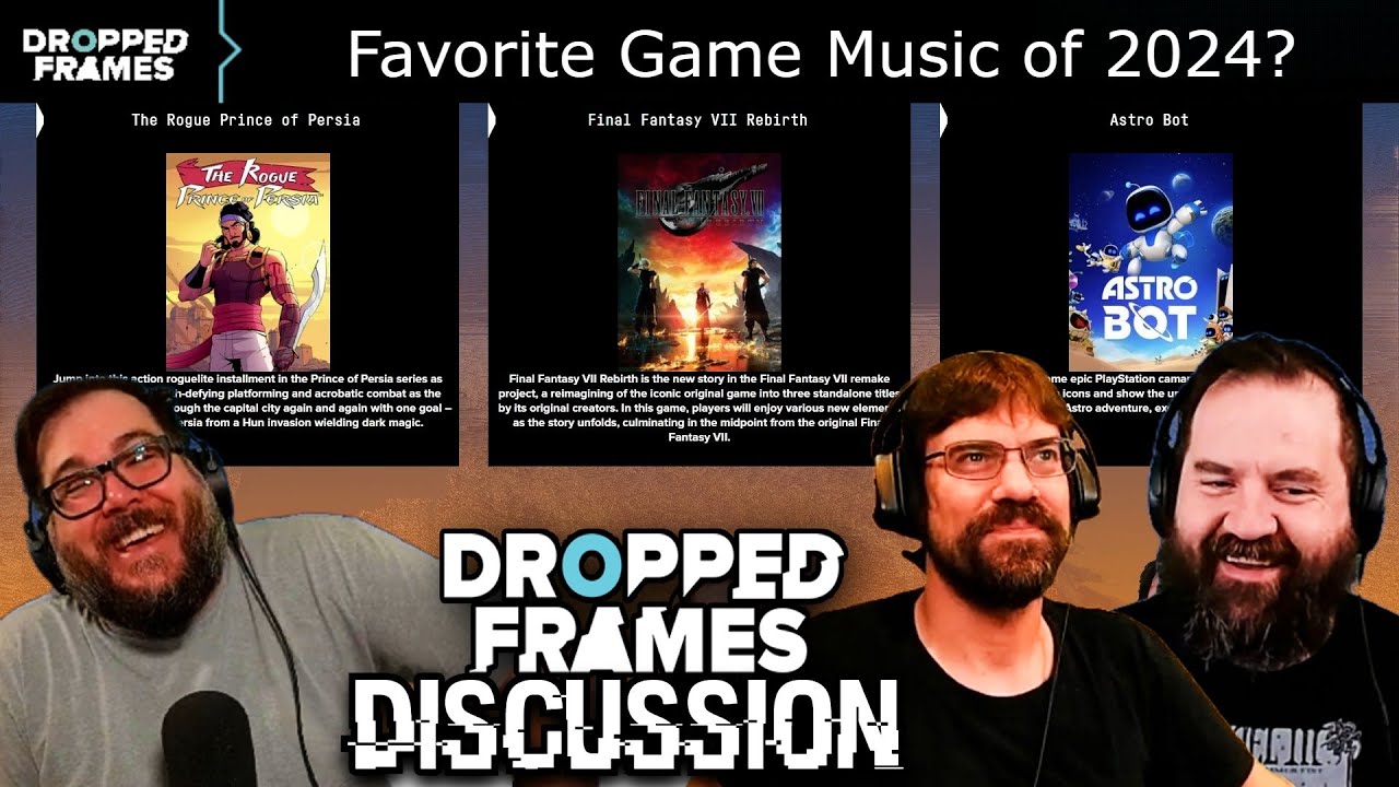 Dropped Frames Discuss Favorite Music in Gaming in 2024 - YouTube