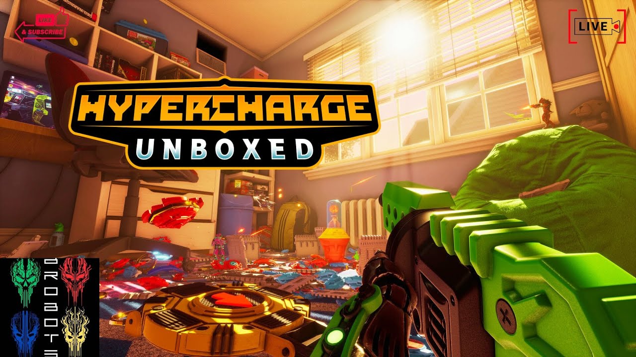 The Boys Play with their Toys | Hypercharge: Unboxed - YouTube