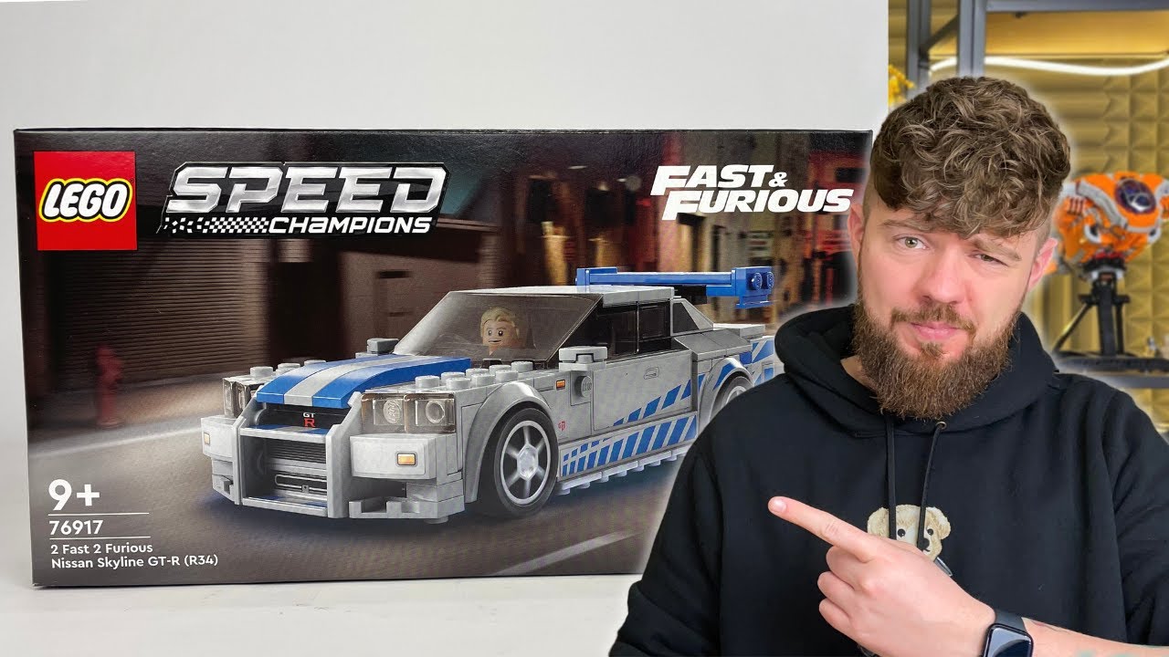 NISSAN SKYLINE GT-R 🛞 LEGO SPEED CHAMPIONS 76917 RECENZJA - YouTube