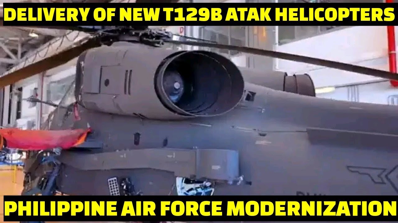 🔴 UWIAN NA PARA SA BAGONG T129B ATAK ATTACK HELICOPTERS NG PHILIPPINE ...