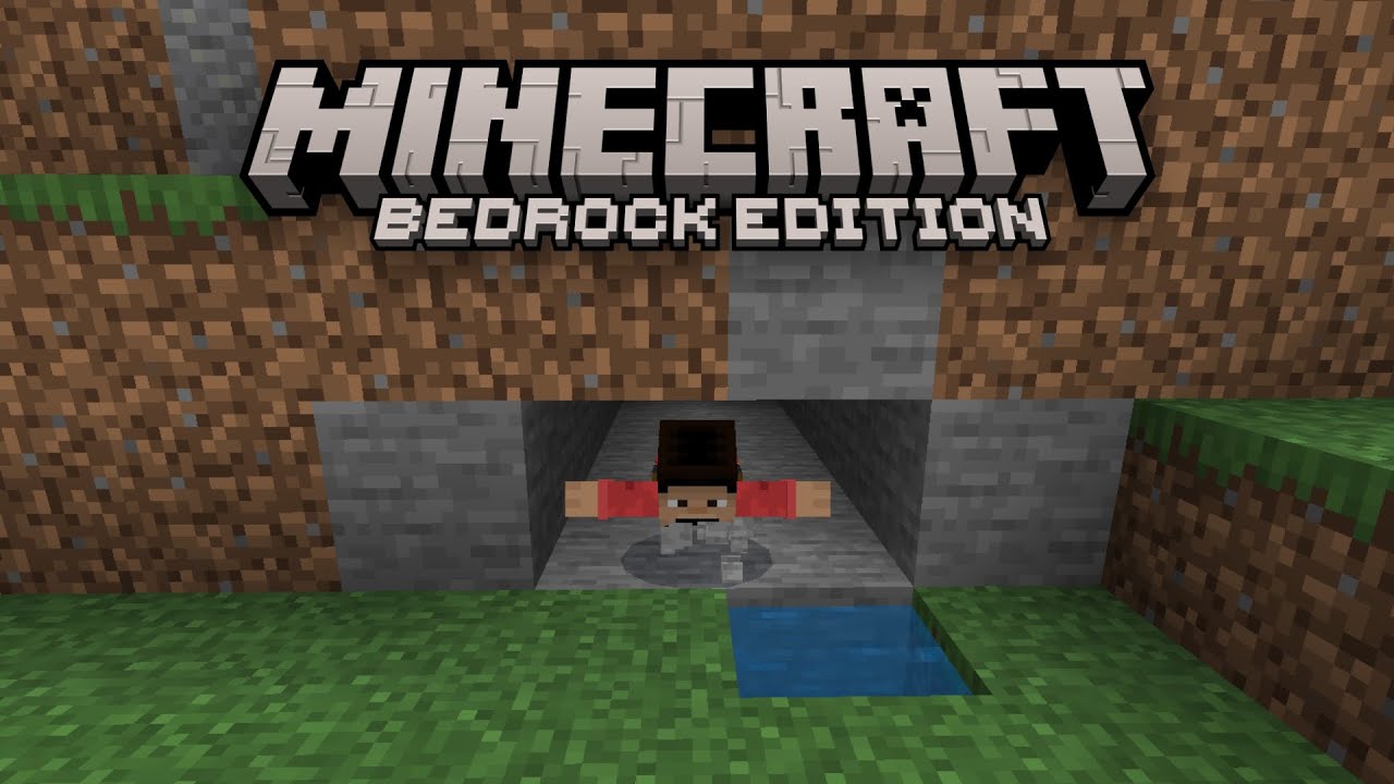 How to Crawl in Minecraft: Bedrock Edition - YouTube