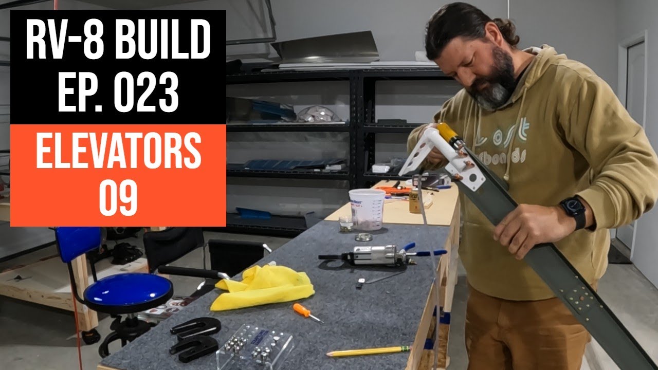 Van's RV-8 Build. Ep 023. Elevators 09 - YouTube