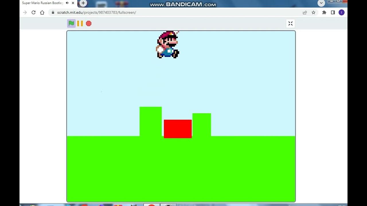 Super Mario Bros Scratch Gameplay - YouTube