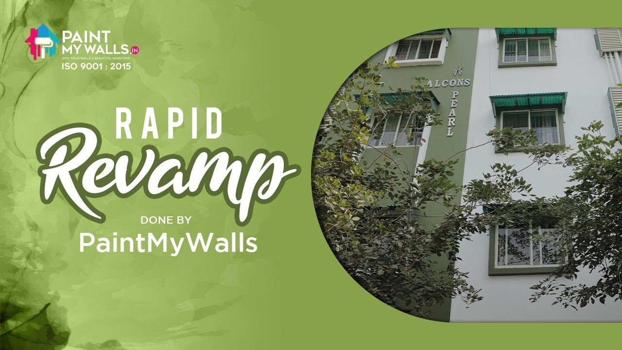 Rapid Revamp of Alcon Pearl Apartments by PaintMyWalls | Hassle Free ...