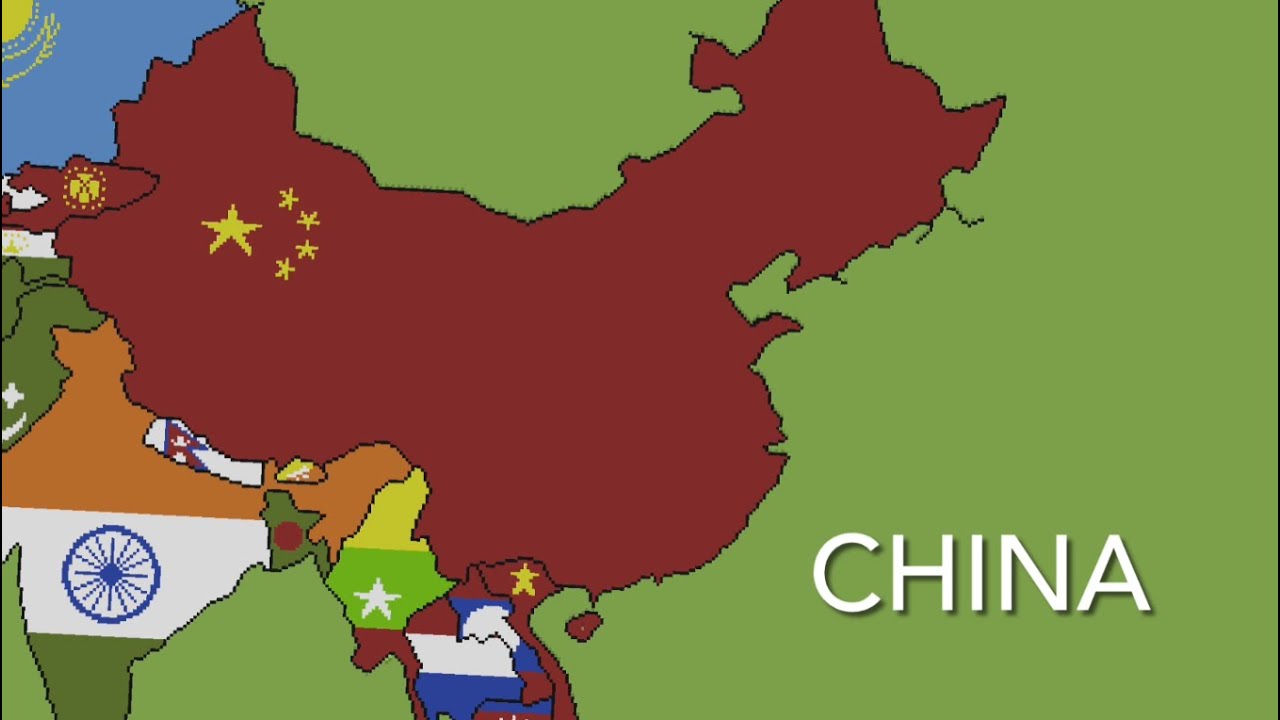 How to build the earth in Minecraft | part 45 | China part 2 - YouTube