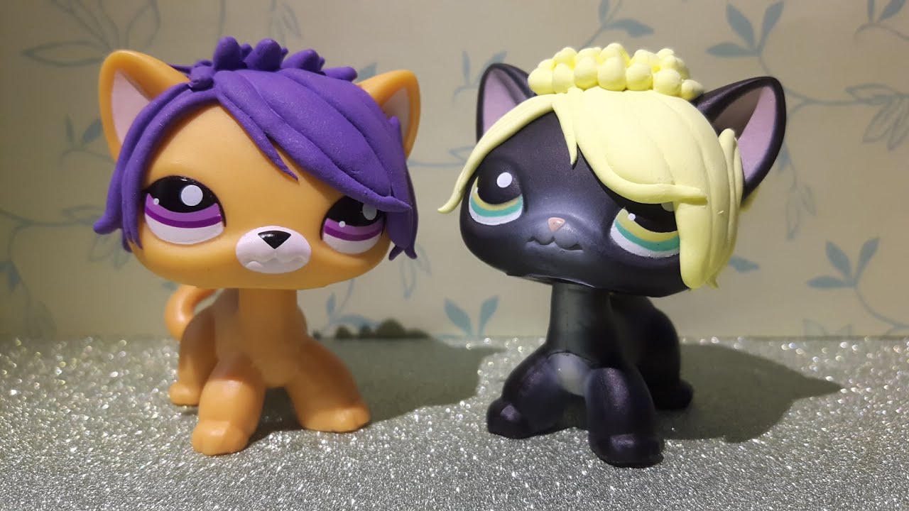 Как сделать причёску для Lps (12) - YouTube