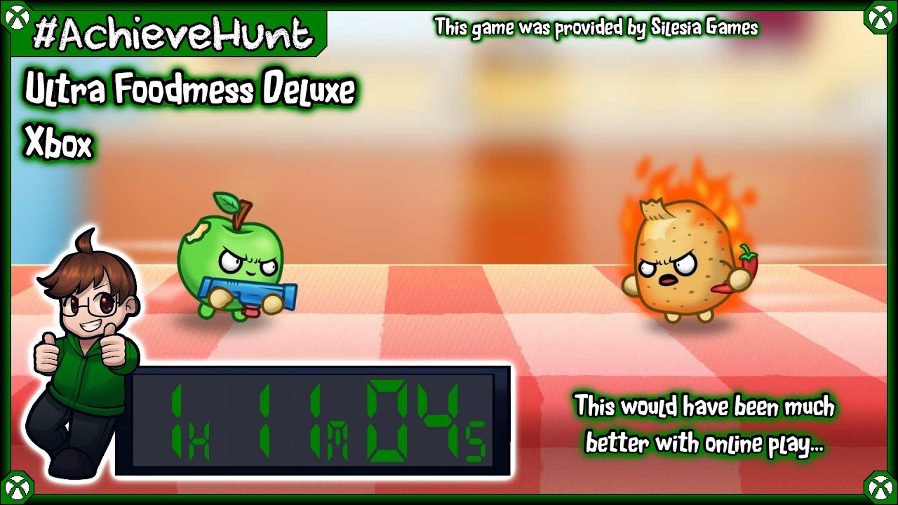 #AchieveHunt - Ultra Foodmess Deluxe (Xbox) - 1,000G in 1h 11m 04s ...
