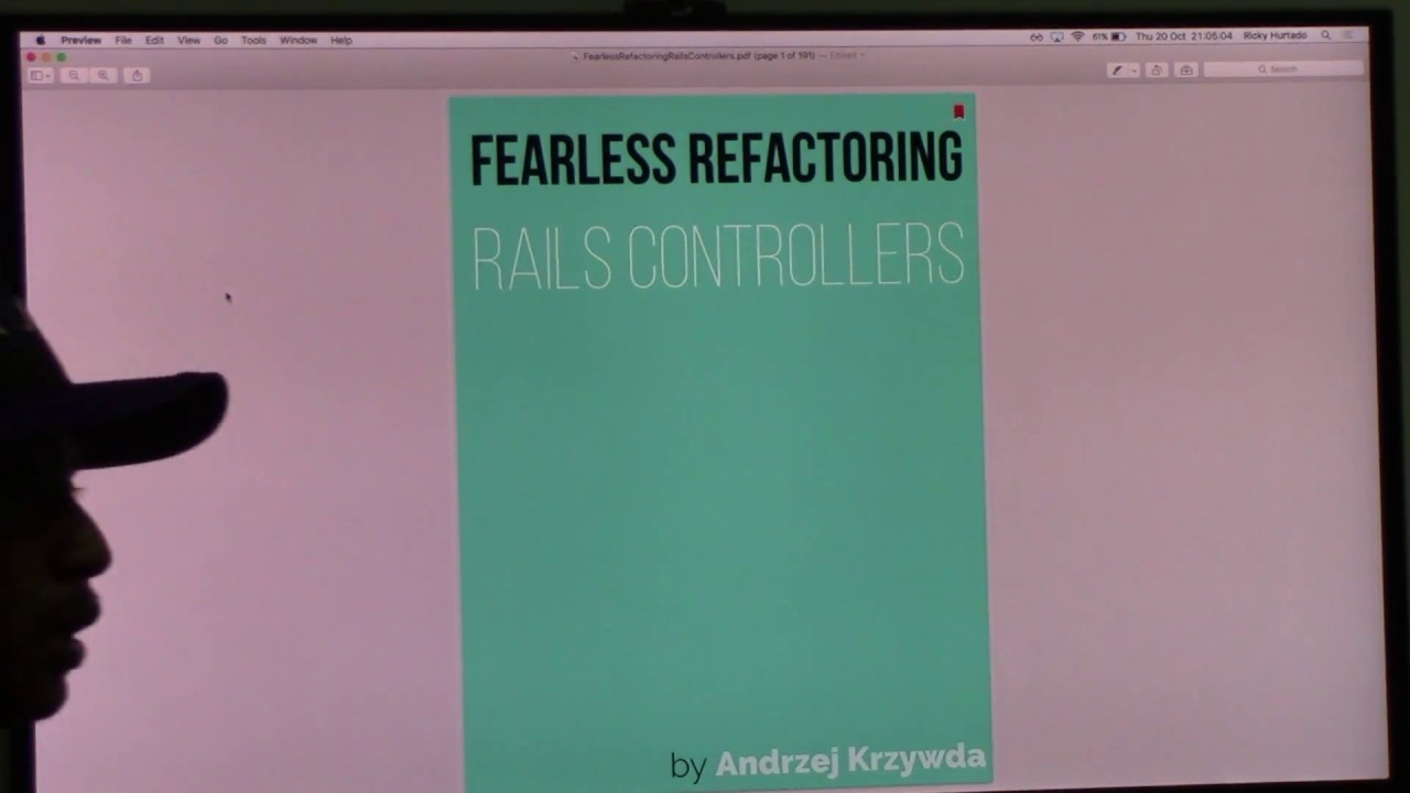 Fearless Refactoring Rails Controllers - Ricky Hurtado - YouTube