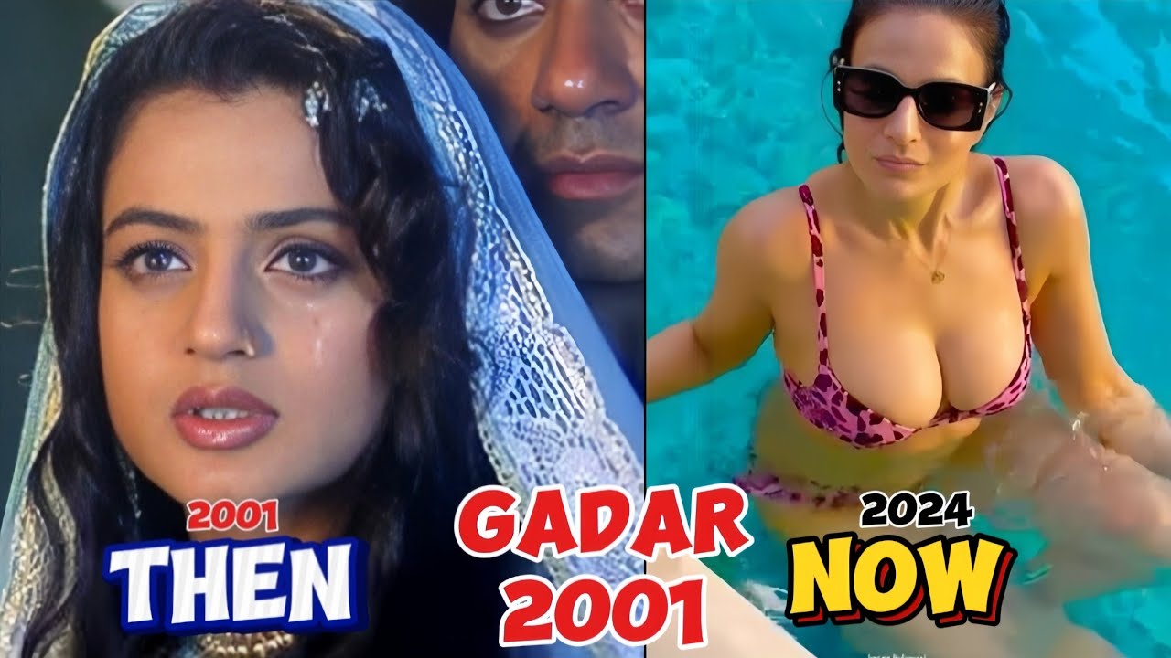 Gadar Cast Transformations: 2001 vs 2024 - Then & Now - YouTube