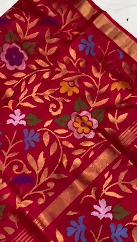 Jamdani Allover sarees Famous Uppada jamdani Sarees light weight Sarees ...