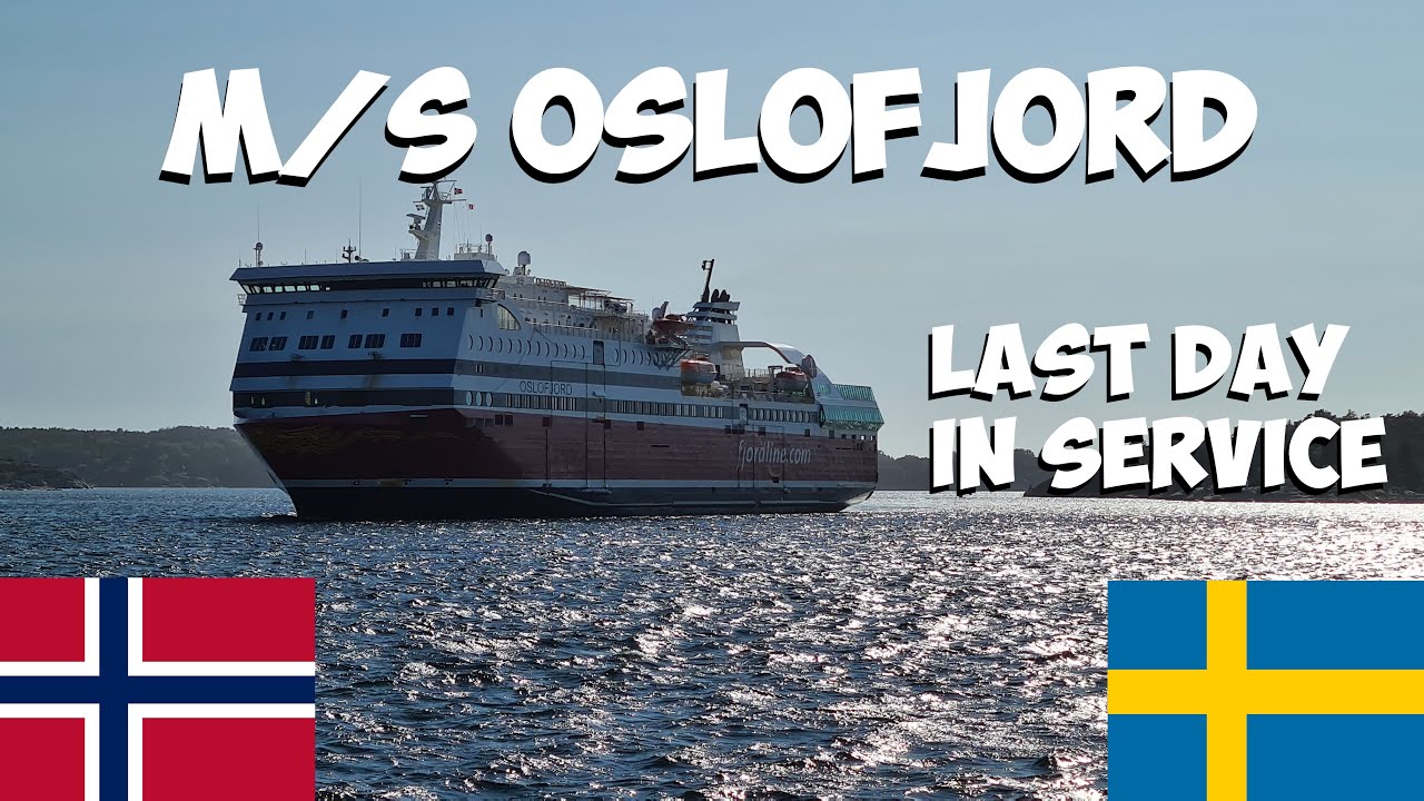 Ferry crossing Strömstad to Sandefjord with M/S Oslofjord | July 2023 ...