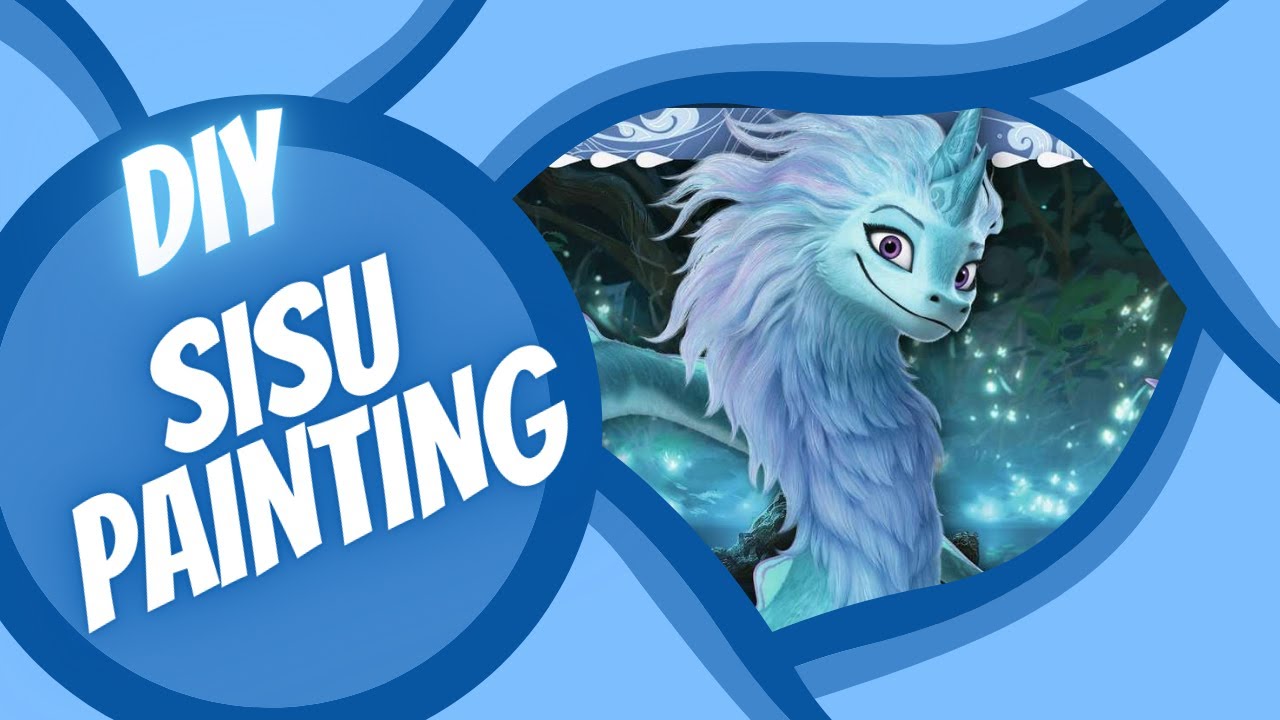 Disney Crafts | HOW TO DRAW SISU EASY | RAYA AND THE LAST DRAGON ...