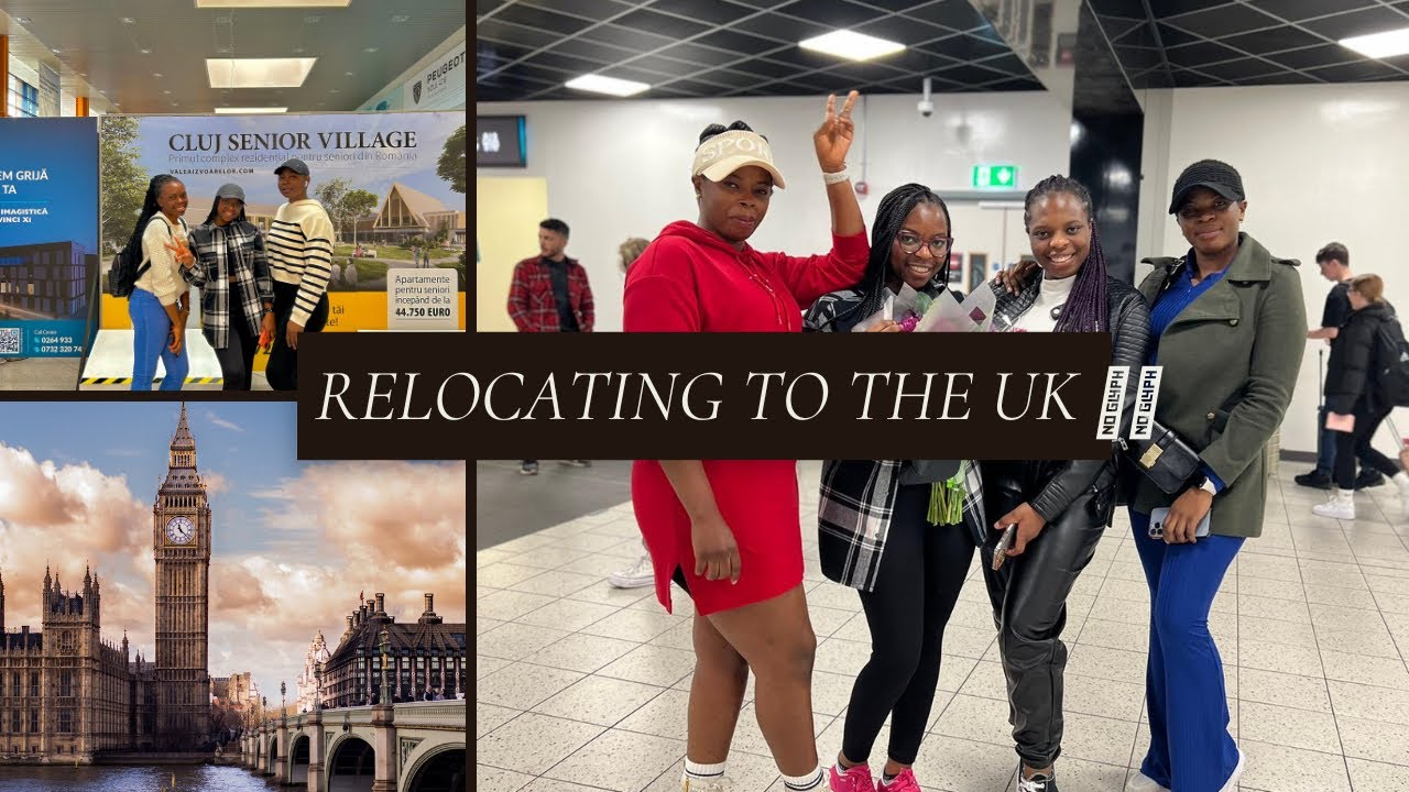 TRAVEL VLOG| I’m Finally Relocating From Romania🇷🇴To The UK🇬🇧 ...