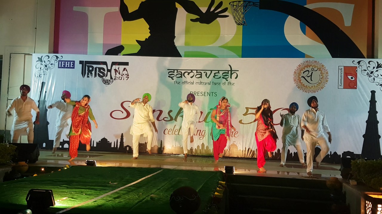 Samavesh Sanskriti 5.0 IBS Hyderabad #Bhangra - YouTube