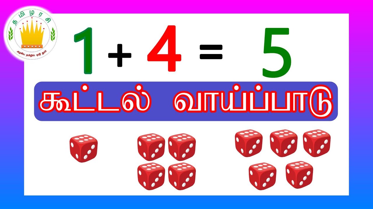 தமிழரசி -கூட்டல் வாய்ப்பாடு 4-Addition table Four and counting in Tamil ...