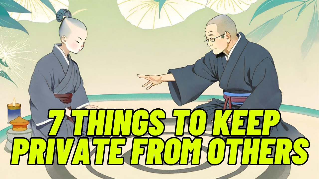 7 Things You Must Keep Private From Others: A Zen Master Lesson - YouTube