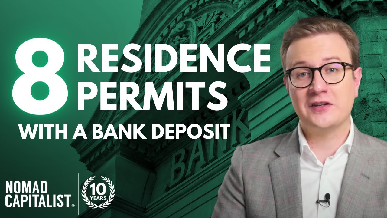 European Residence Permits with Bank Deposit - YouTube