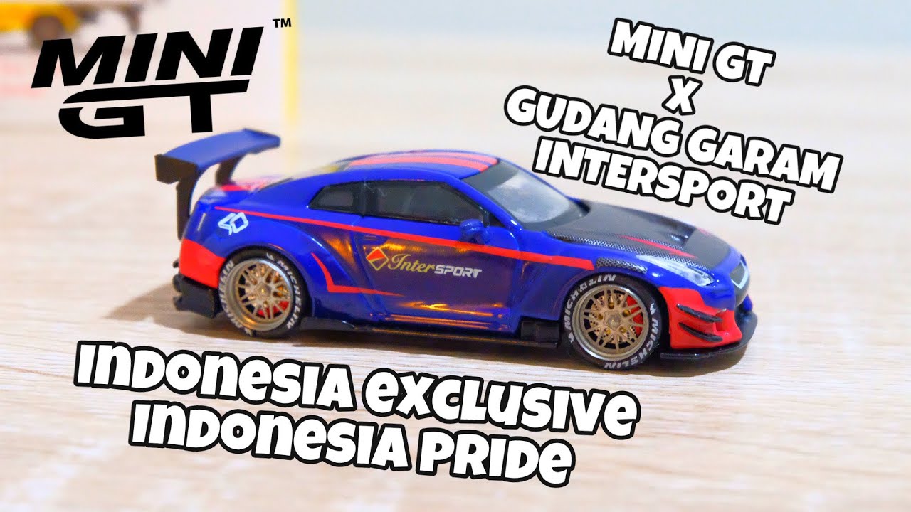 Unboxing Mini GT LIBERTY WALK Nissan GT-R R35 40th InterSport Indonesia ...