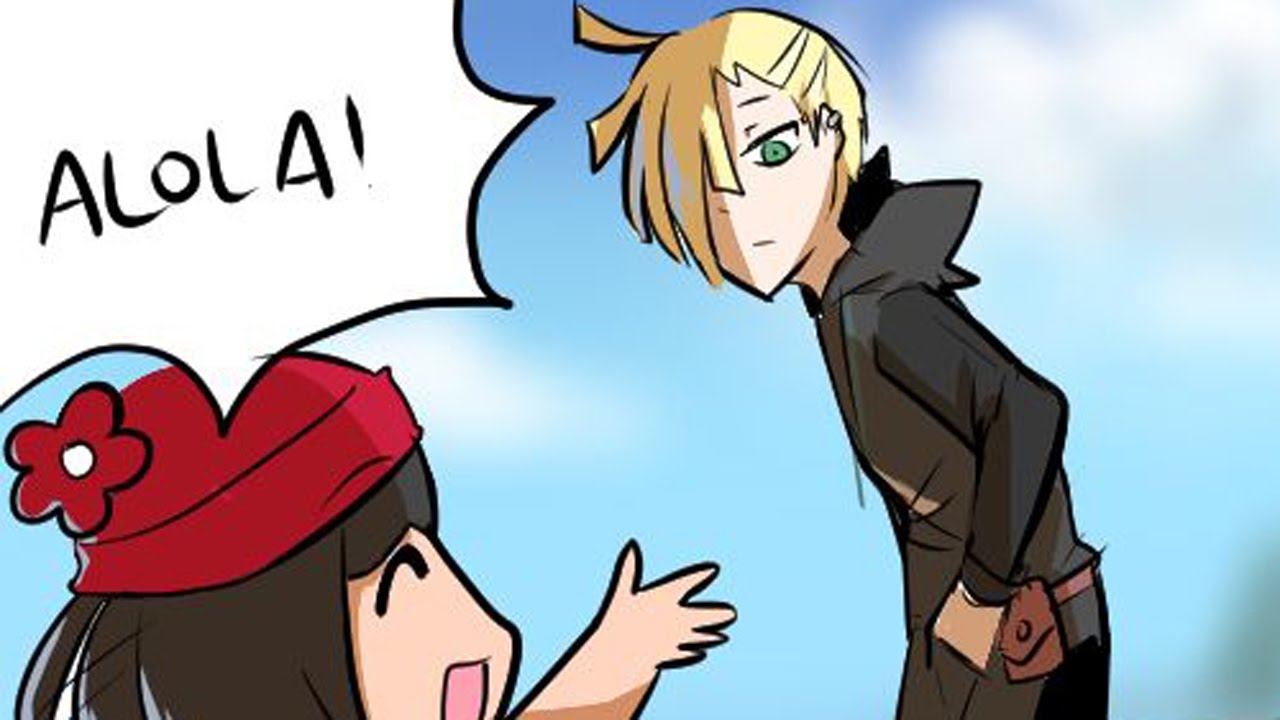 (Pokemon Sun and Moon Comic Dub) - Alola Gladion - YouTube