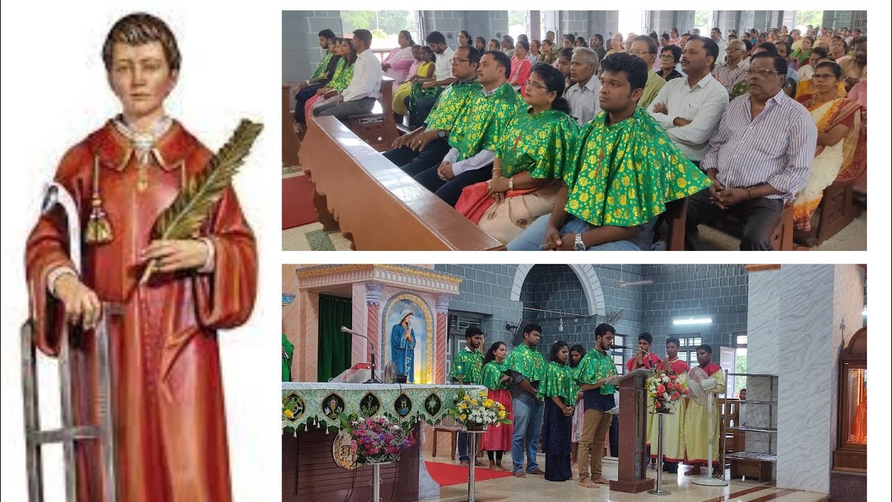 St Lawrence Ward Eucharistic Feast Mass - YouTube