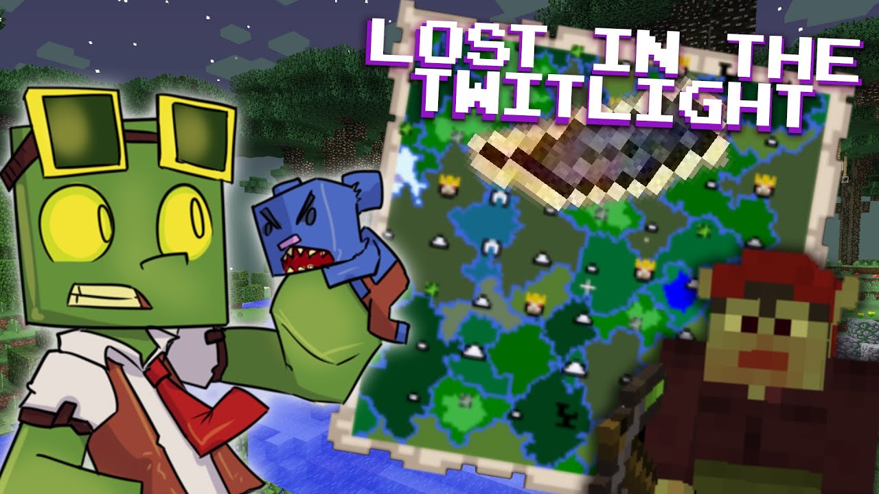 Into the Woods - Lost in the Twilight Forest - minecraft mod part 1 ...