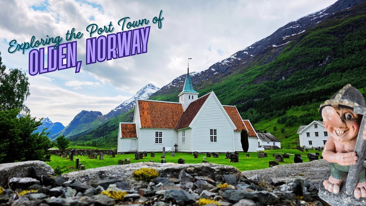 Exploring The Port Town of Olden, Norway. - YouTube