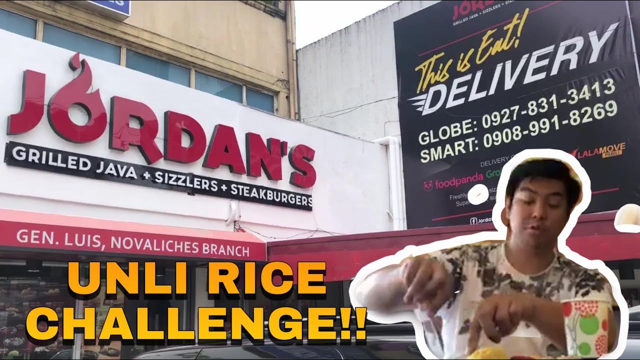 FOOD TASTING | JORDAN'S CHICKEN JAVA SIZZLING STEAK BURGERS - YouTube