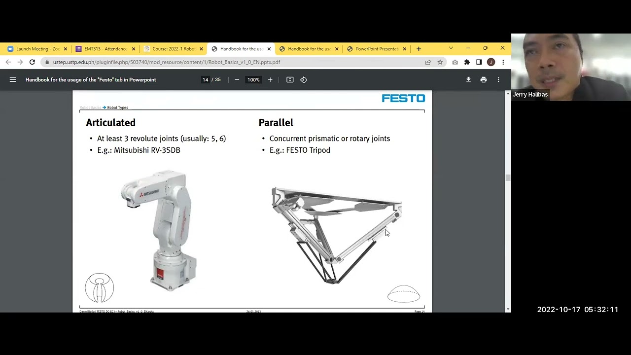 Basic Industrial Robot Operation part5 - YouTube