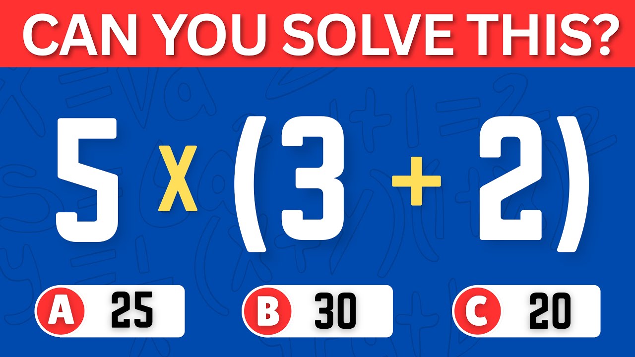 55 Ultimate Math Quiz 🧠 | Fun Math Challenges to Increase Math Skills ...