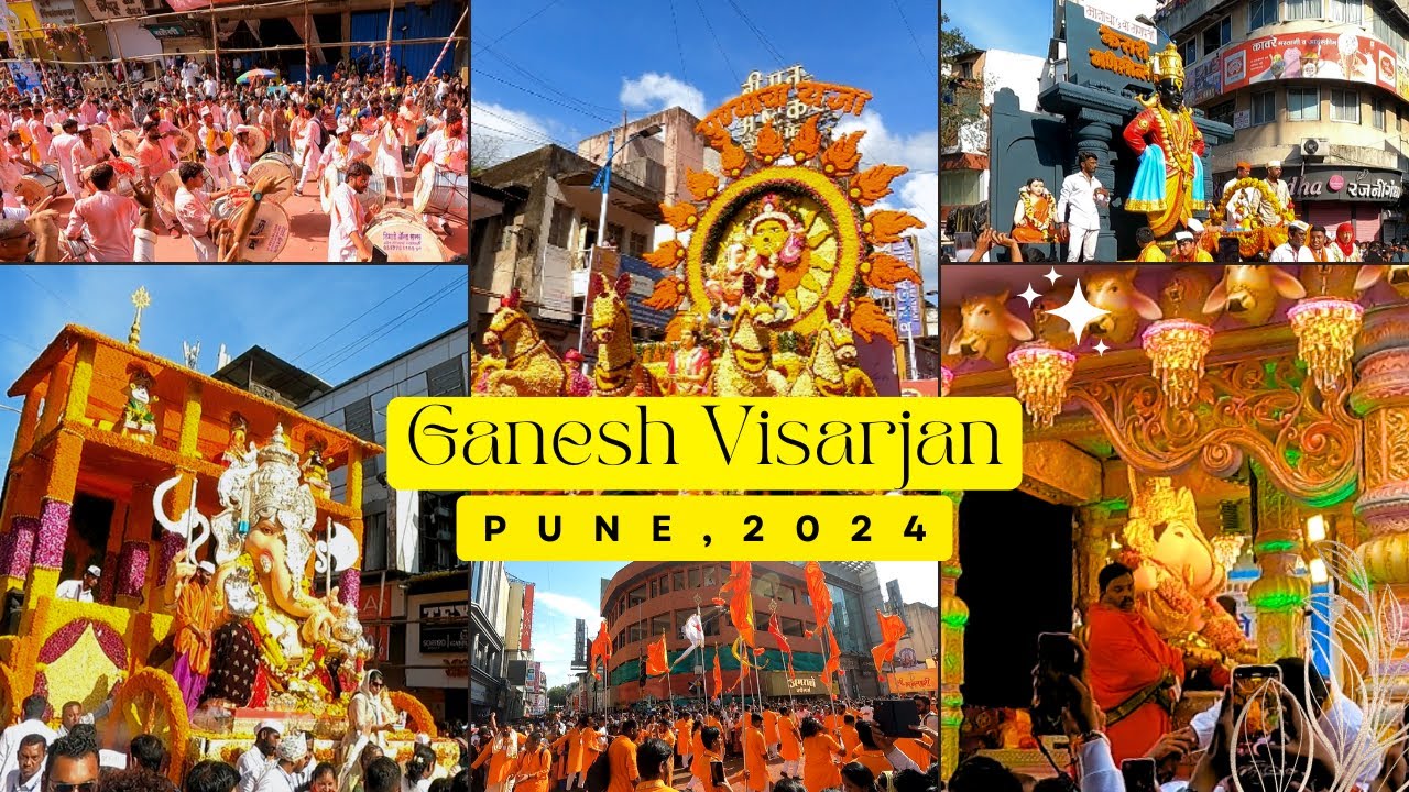 Ganesh Visarjan Miravnuk in Pune, 2024 | - YouTube