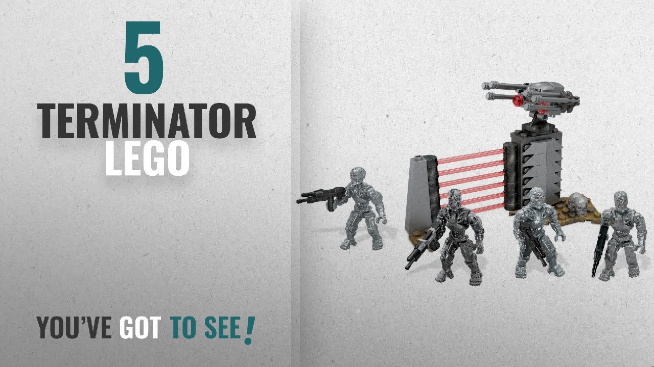 Top 10 Terminator Lego [2018]: Mega Bloks Terminator: Genisys T-800 ...