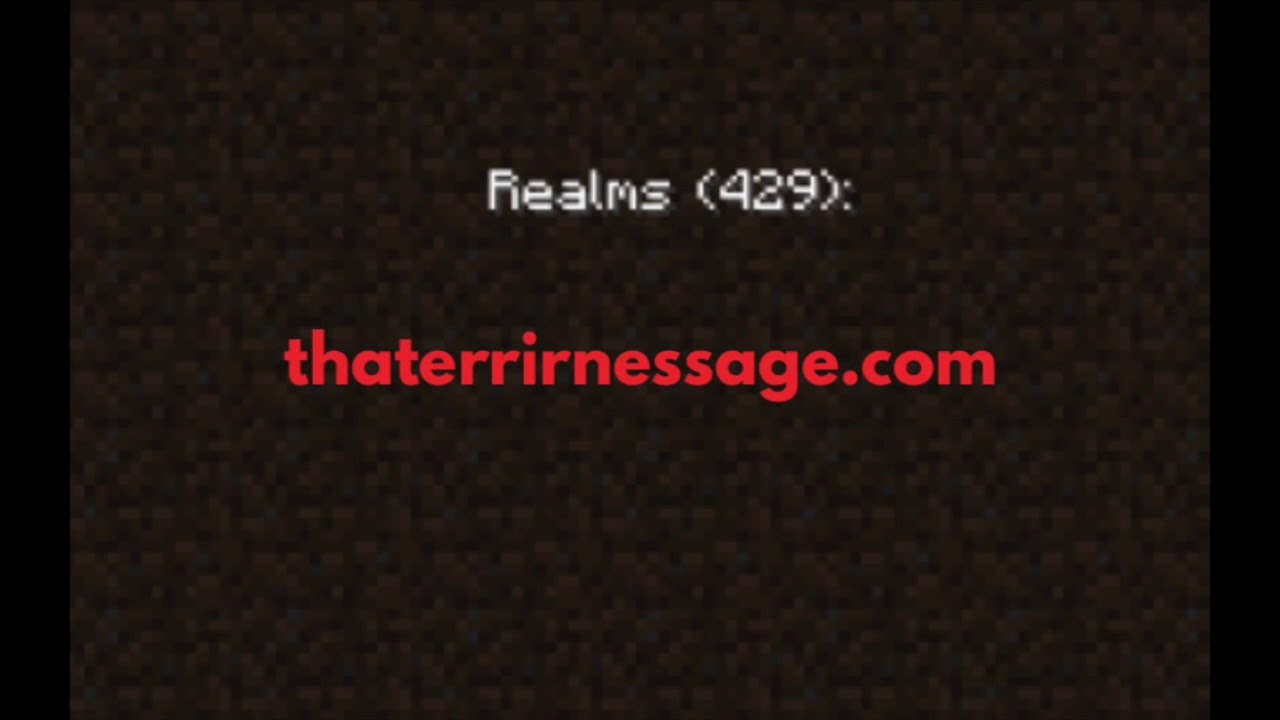Realms (429) (Minecraft) - YouTube