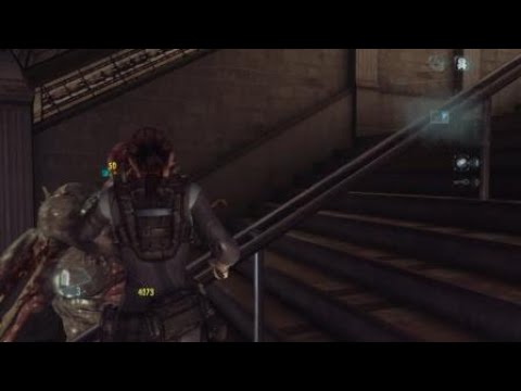 RESIDENT EVIL REVELATIONS matando monstro Scagdead na faca ( modo raid ...