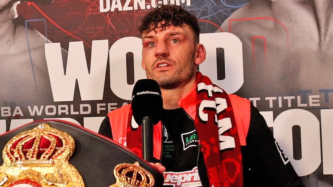 Leigh Wood FULL POST FIGHT press conference vs Josh Warrington - YouTube