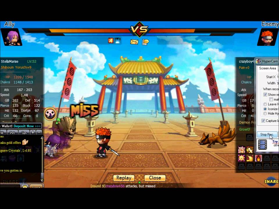 Pockie Ninja Yoruichi's Advance Secret Technique - YouTube