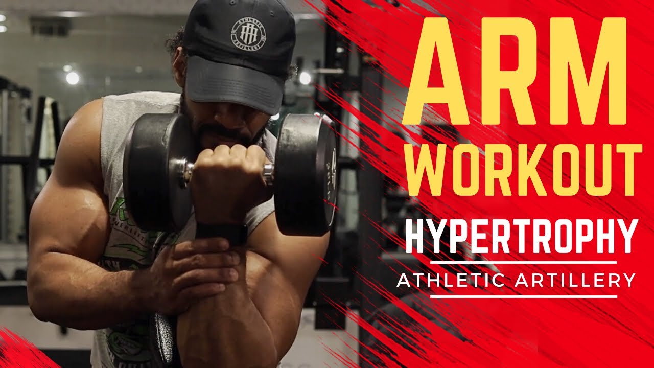Biceps Triceps Workout | Hypertrophy | Athletic Artillery - YouTube