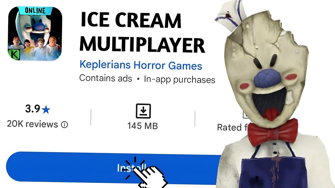 I FOUND (ICE CREAM MULTIPLAYER GAME) On Play Store 🥶 - YouTube