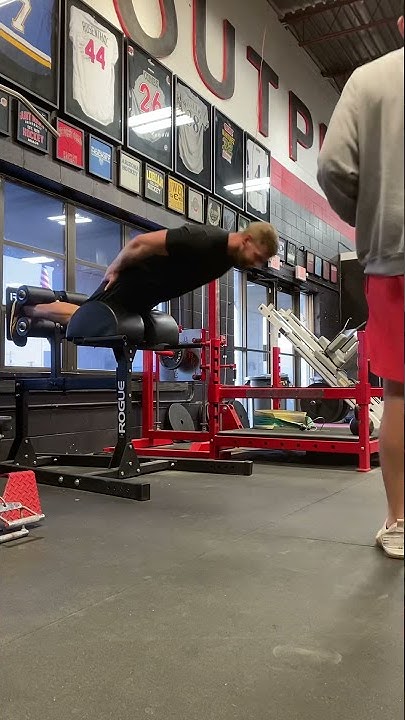 GHR Hamstring Curl - YouTube