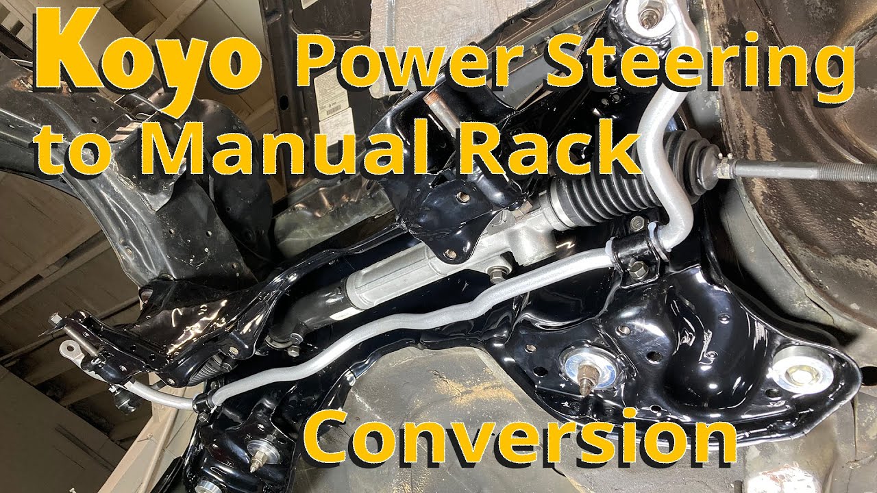 De-powering a Koyo Steering Rack - YouTube