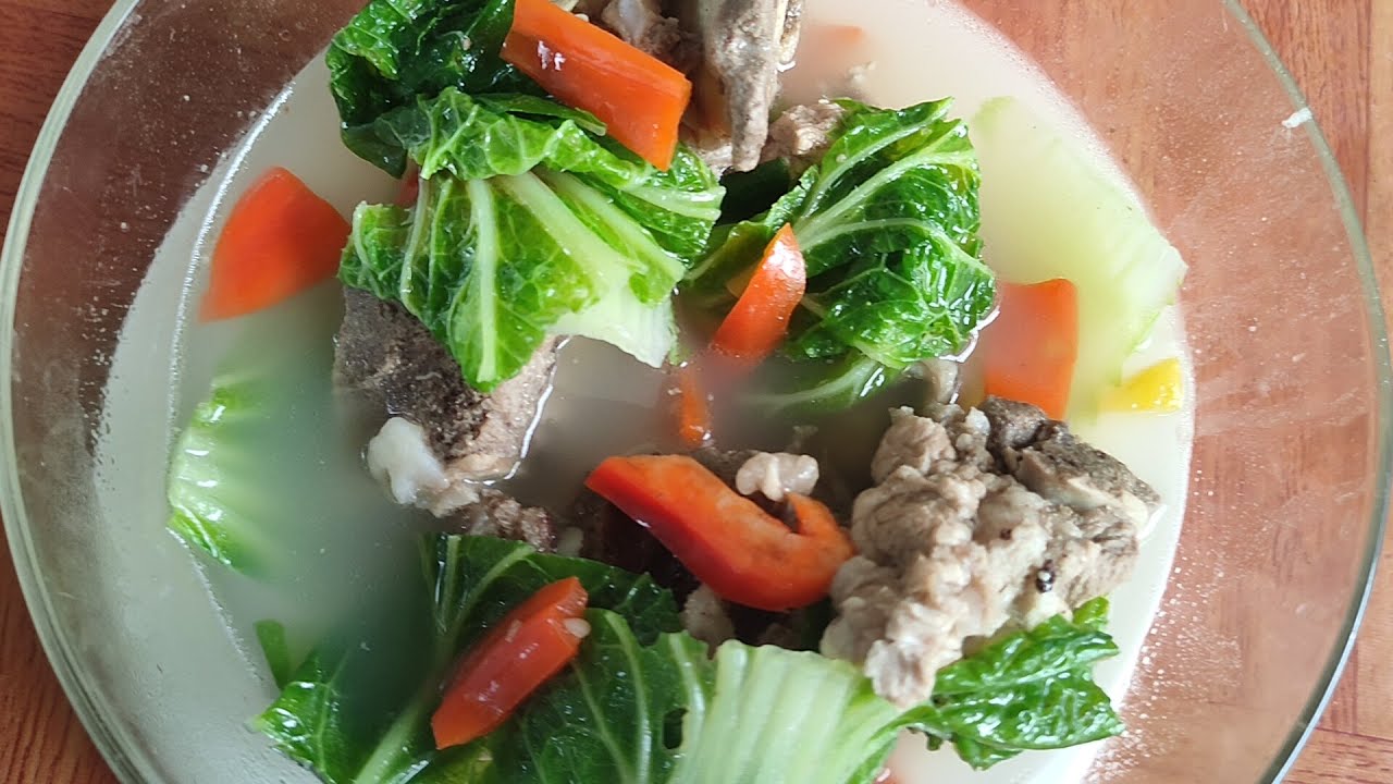 Ganito Pagluto Nilagang Buto Ng Baboy | Pork Ribs | Swabe Ngayon Ako ...