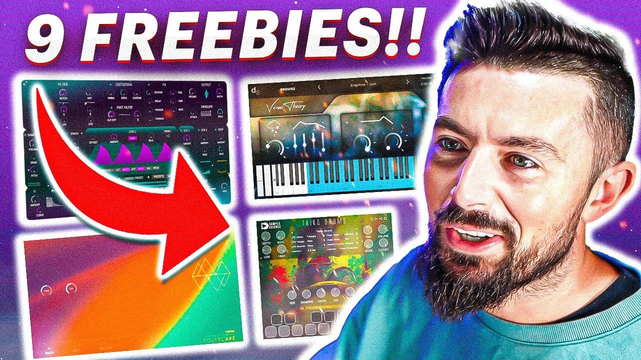 9 FREE VST PLUGINS For The New Year 2023 (Limited Time Codes) - YouTube