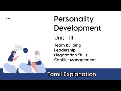 Personality Development | Unit - III | Tamil Explanation | BA, BBA, Bsc ...
