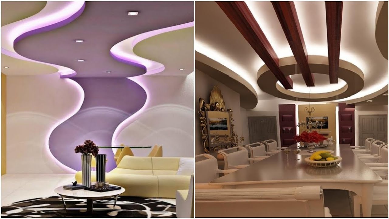 Modern Gypsum Ceiling Designs For Beautiful False Ceiling Interior ...