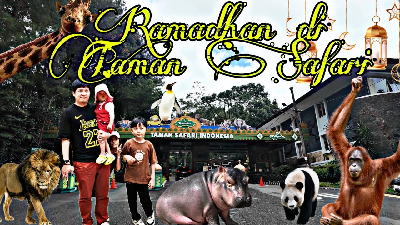 RAMADHAN DI TAMAN SAFARI #SEPI #BEBASANTRI #PUNCAK - YouTube