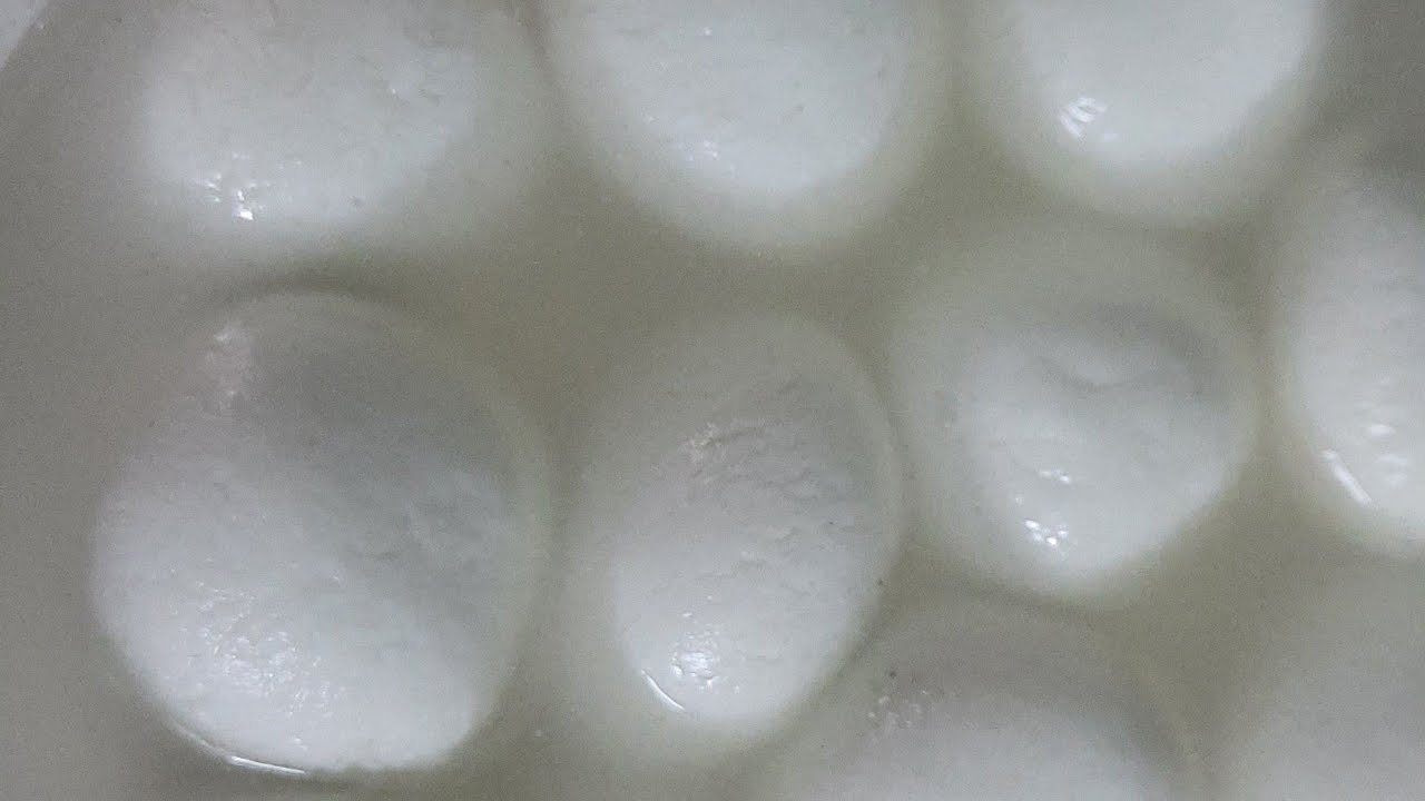 🧡Sponge Rasgulla recipe 💛रसगुल्ला💚Bengali Mithai recipe @My Healthy ...