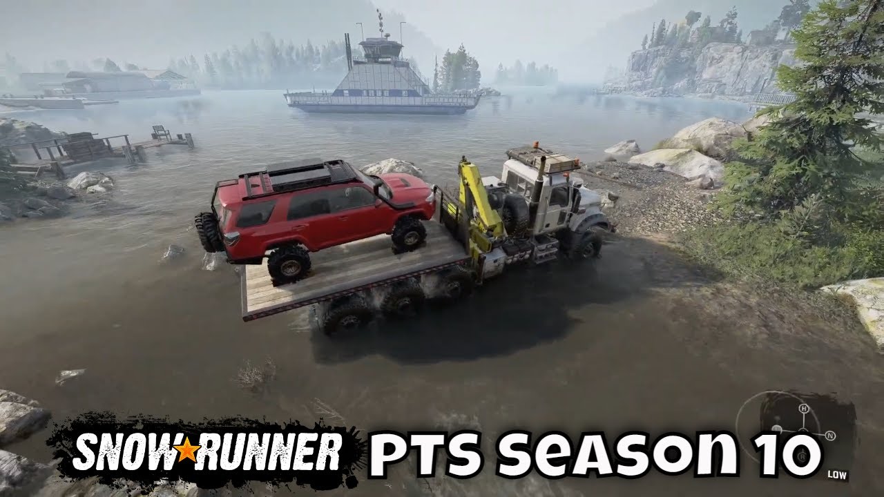 Unlocking Ferry New Mack Defense British Columbia Snowrunner Season 10 ...